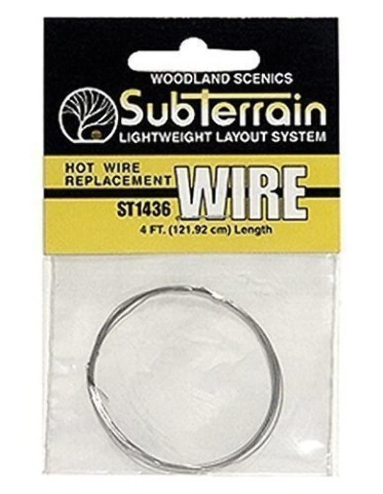 Micro-Mark Replacement Wire for #82104 Hot Wire Foam Cutter, 010 Inch Dia.x 4' Long