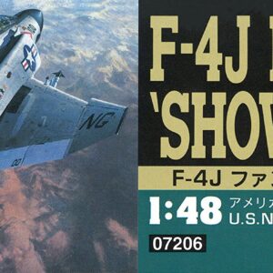 HAS07206 1:48 Hasegawa F-4J Phantom II 'Showtime 100' [MODEL BUIKDING KIT]