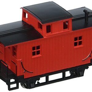 Bachmann Trains - Bobber Caboose - PAINTED UNLETTERED - RED - HO Scale