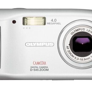 OM SYSTEM OLYMPUS D545 4MP Digital Camera with 3x Optical Zoom