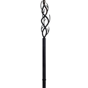 Kenroy Home Rustic 6 Light Chandelier ,26 Inch Height, 28 Inch Diameter with Blackened Bronze Finish, Large