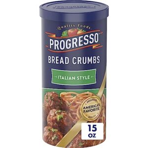 progresso, italian style bread crumbs, 15 oz.