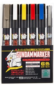 gsi creos gundam marker basic set (6 markers)