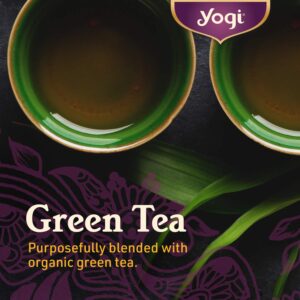 Yogi Tea - Green Tea Pure Green Decaf (6 Pack) - Supports Vitality - 96 Tea Bags