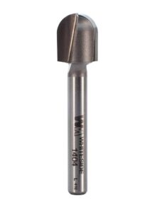 whiteside router bits 1404 round nose bit with 1/4-inch radius, 1/2-inch cutting diameter and 5/8-inch cutting length