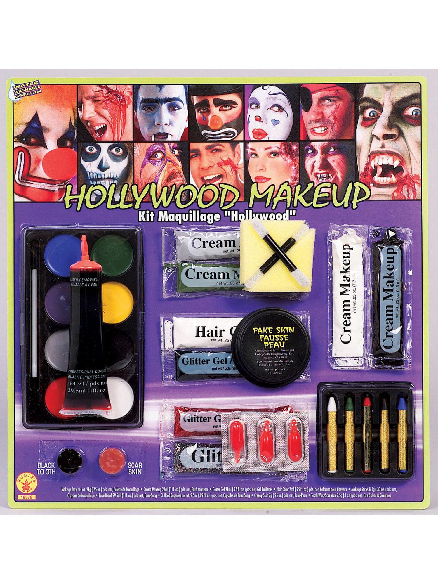 Hollywood Makeup Center, Standard Packaging