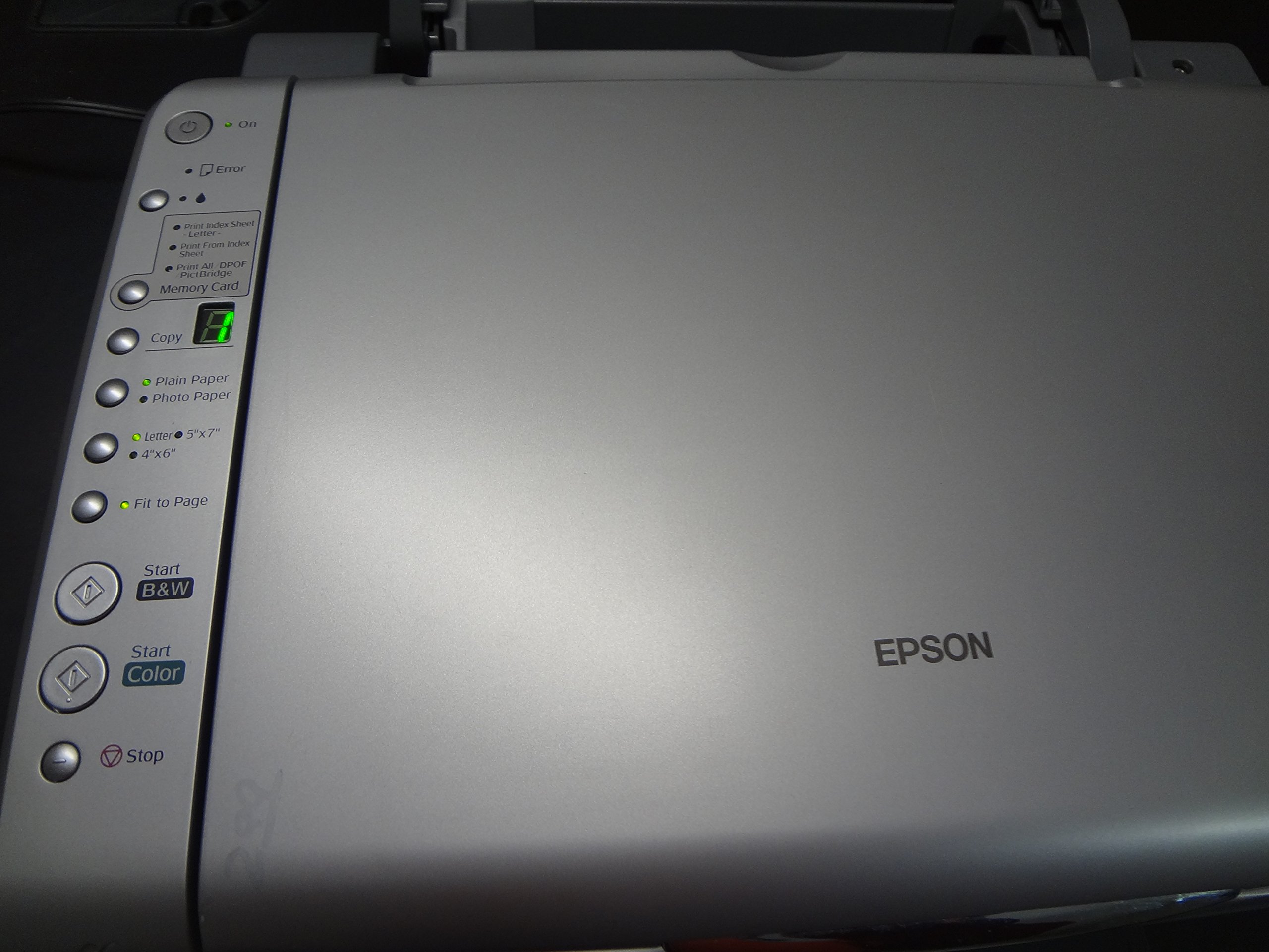 Epson Stylus CX4800 All-in-One Printer, Copier, Scanner