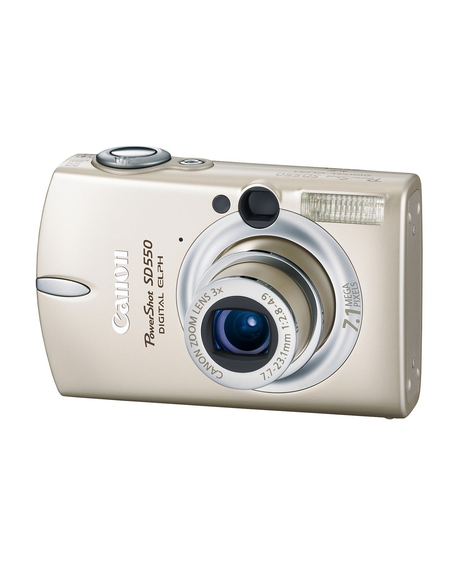 Canon Powershot SD550 7.1MP Digital Elph Camera with 3x Optical Zoom (Beige)