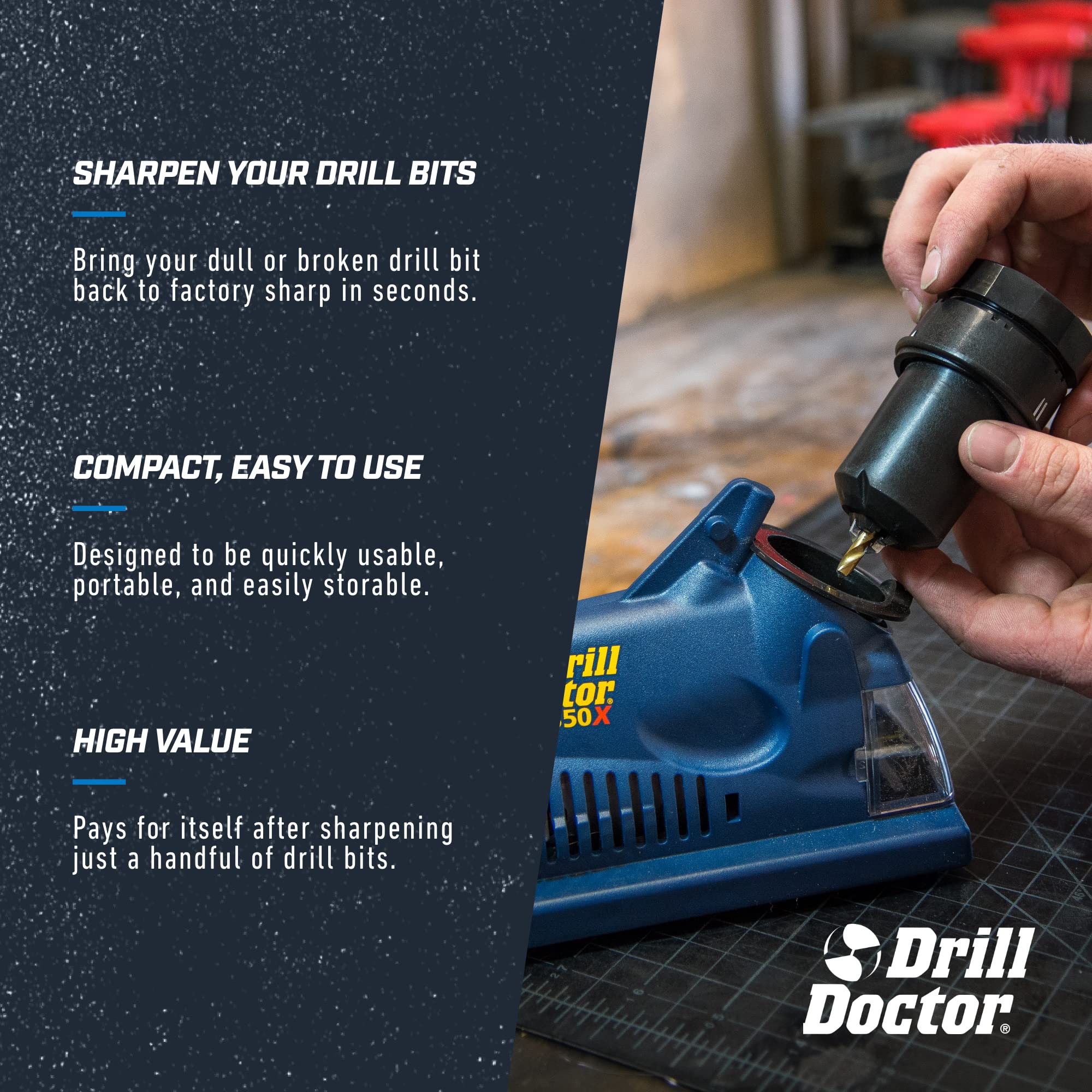 Drill Doctor DD350X Drill Bit Sharpener