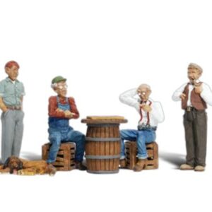 Checker Players O Scale Woodland Scenics