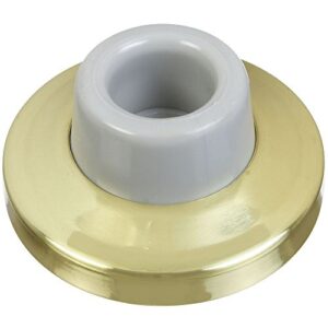 national hardware n198-069 v1935 wall door stop in solid brass