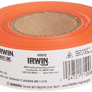 IRWIN Tools 65902 Strait-Line Flagging Tape