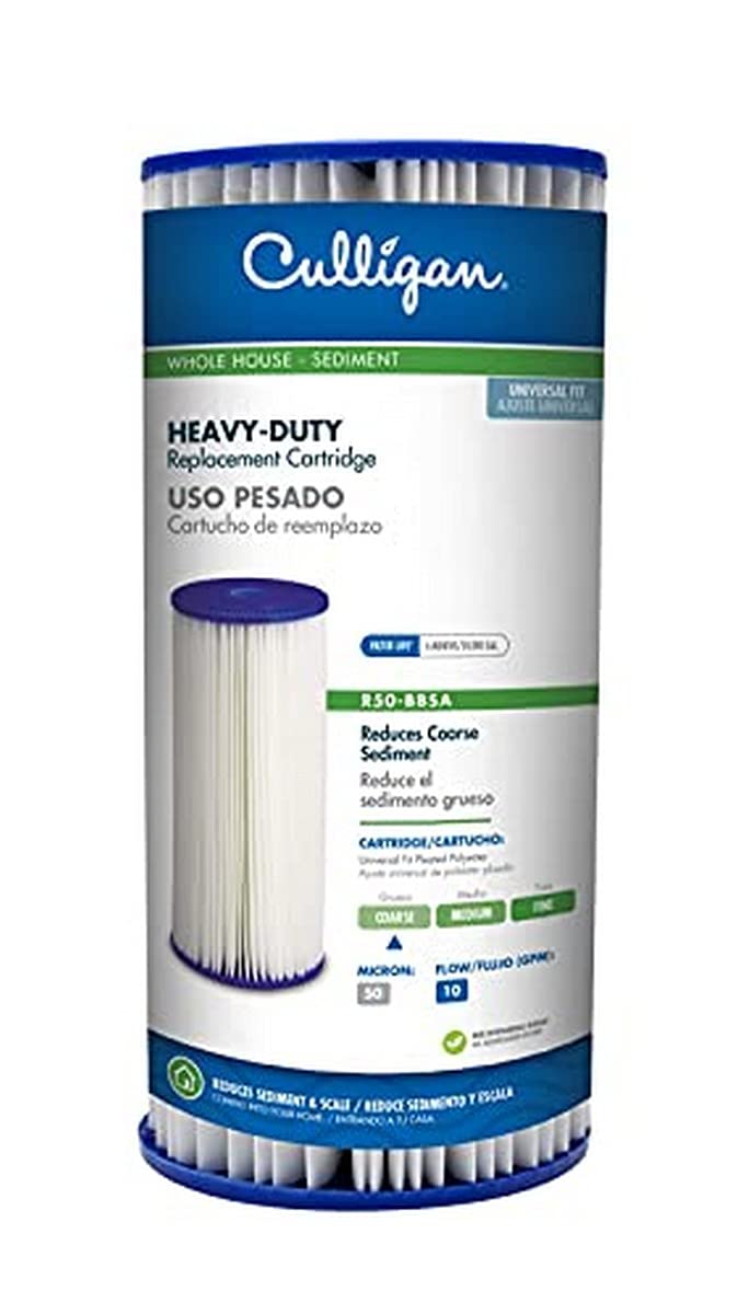 Culligan R50-BBSA Whole House Heavy Duty Water Filter Cartridge, 24,000 Gallons