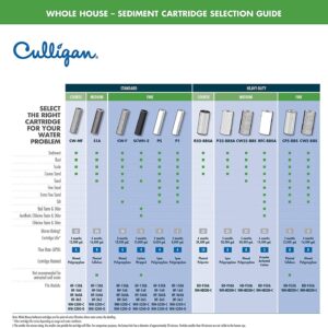 Culligan R50-BBSA Whole House Heavy Duty Water Filter Cartridge, 24,000 Gallons