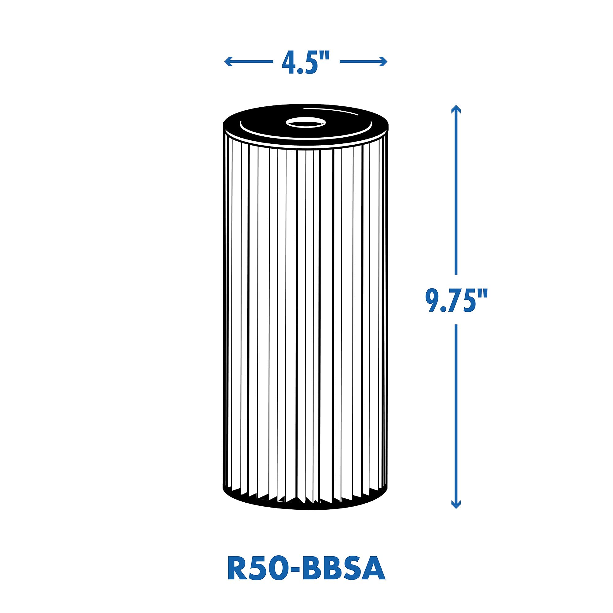 Culligan R50-BBSA Whole House Heavy Duty Water Filter Cartridge, 24,000 Gallons