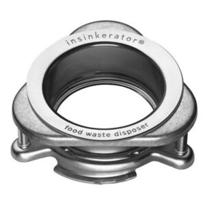 insinkerator qlm-00 flange, stainless steel quick lock disp mount, no size