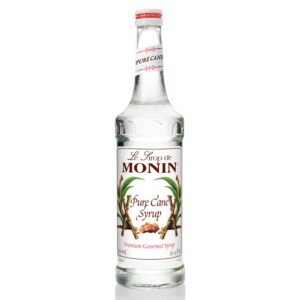 monin - pure cane syrup, pure and sweet, great for coffee, tea, and specialty cocktails, gluten-free, non-gmo (750 ml)