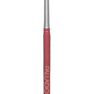 Palladio, Retractable Waterproof Lip Liner High Pigmented and Creamy Color Slim Twist Up Smudge Proof Formula with Long Lasting All Day Wear No Sharpener Required, Plum, 1 Count