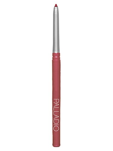 Palladio, Retractable Waterproof Lip Liner High Pigmented and Creamy Color Slim Twist Up Smudge Proof Formula with Long Lasting All Day Wear No Sharpener Required, Plum, 1 Count