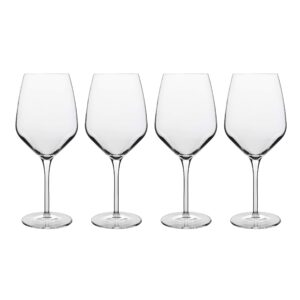 Luigi Bormioli Regency 23.75 oz. All Purpose Wine Stem, Set of 4, Clear