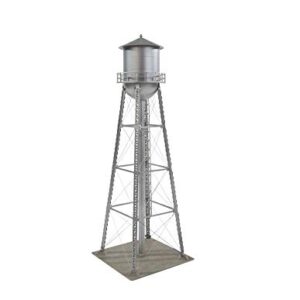 Walthers Cornerstone Series Built-ups HO Scale Model Series Built-Ups City Water Tower Silver, Model:933-2826