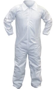 sas safety 6853 gen-nex painter's coverall, large, white