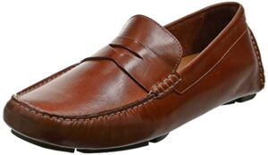 cole haan men's howland penny loafer, saddle tan, 9.5 m us