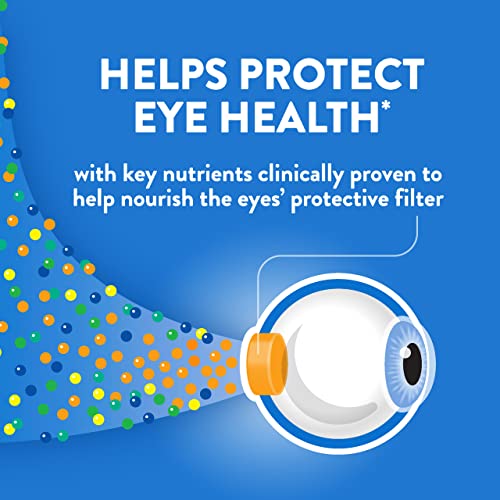 Ocuvite Eye Vitamin & Mineral Supplement, Contains Zinc, Vitamins C, E, Omega 3, Lutein, & Zeaxanthin, Bausch & Lomb Ocuvite Adult 50+ Eye Vitamin & Mineral Softgels, 50 Count (Packaging May Vary)