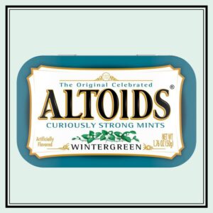 ALTOIDS Classic Wintergreen Breath Mints, 1.76 Ounce - 6 Count (Pack of 2)