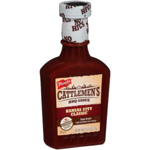 cattlemen's kansas city classic bbq sauce, 18 oz