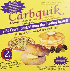 carbquik baking mix, 3 lb (48 oz) (pack of 1)