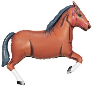 horse jumbo 43" foil balloon