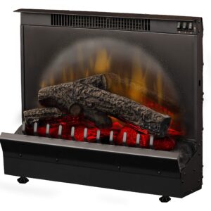 Dimplex DFI Series 23" Standard Log Set Electric Fireplace Insert (Model: DFI2309), 4692 BTU, 120 Volt, 1375 Watt, Black