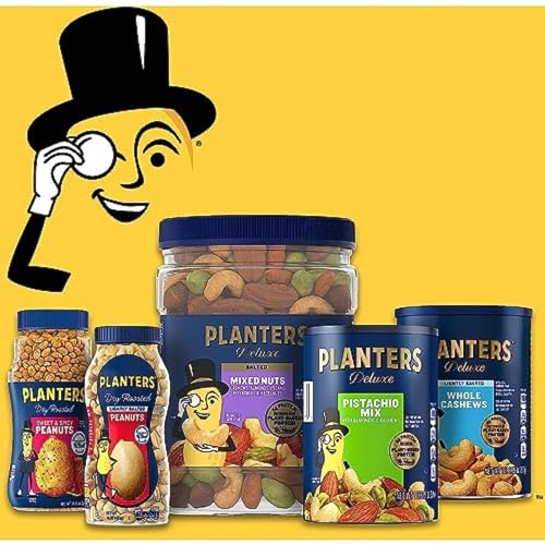 PLANTERS Redskin Spanish Peanuts, Roasted Salted Peanuts, Plant Based Protein 12.5 Ounce (Pack of 6)