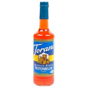 torani sugar free watermelon syrup, 750 ml