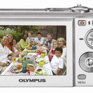 OM SYSTEM OLYMPUS FE-200 6MP Digital Camera with Digital Image Stabilized 5x Optical Zoom