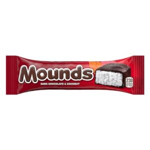 MOUNDS Dark Chocolate and Coconut Candy Bars, 1.75 oz (36 Count)