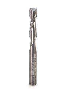 whiteside router bits ru2100 standard spiral bit with up cut solid carbide 1/4-inch cutting diameter and 1-inch cutting length