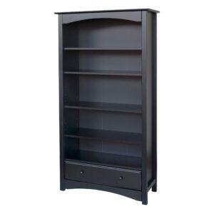 davinci mdb bookcase in ebony