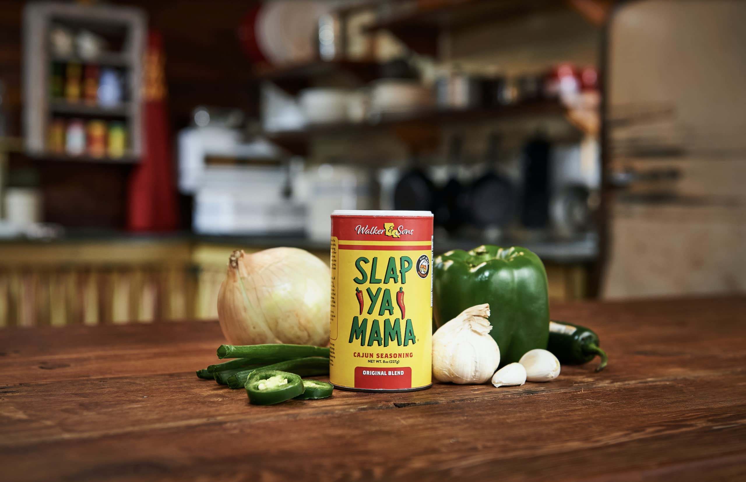 Slap Ya Mama Cajun Seasoning from Louisiana, Original Blend, MSG Free and Kosher, 4 Ounce