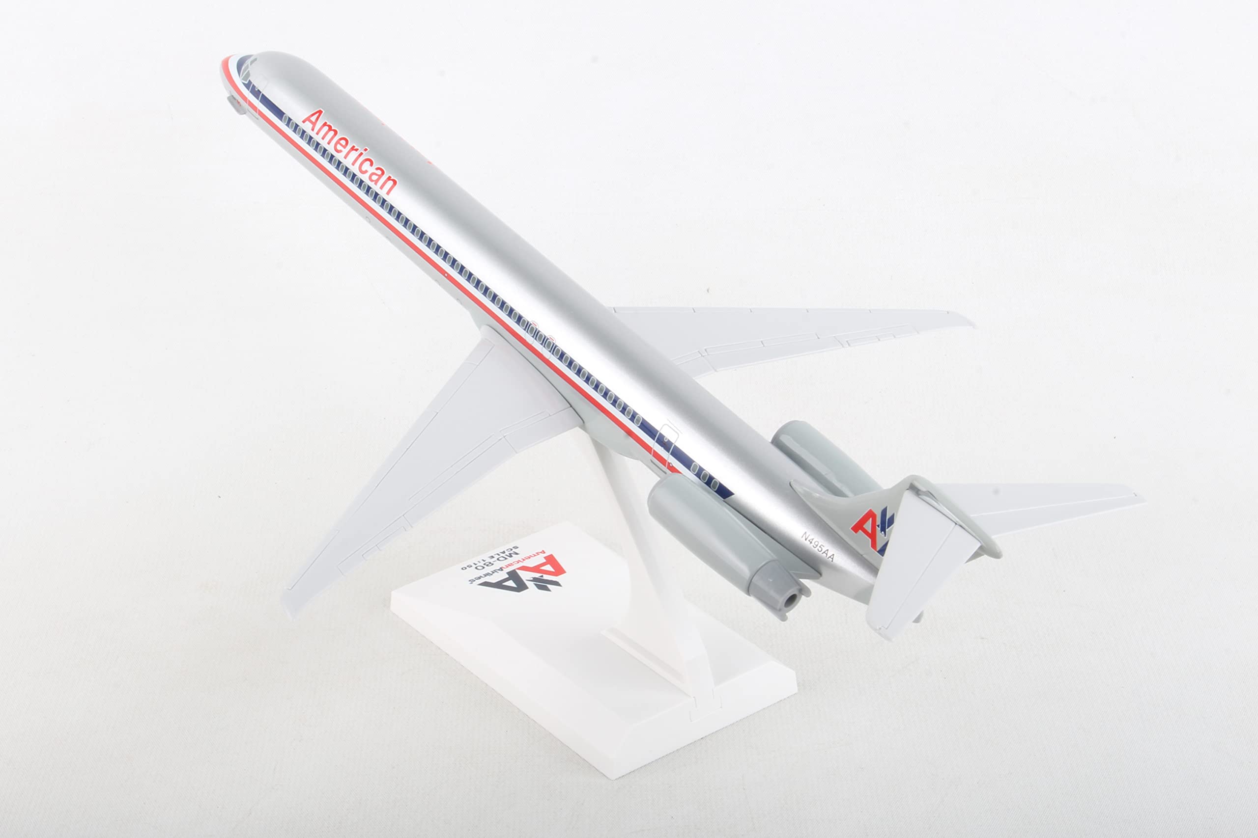 Daron Skymarks American Airlines MD-80 Old Livery Airplane Model Building Kit 1/150-Scale