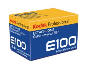 kodak e100g professional iso 100, 35mm, 36 exposures, color transparency film