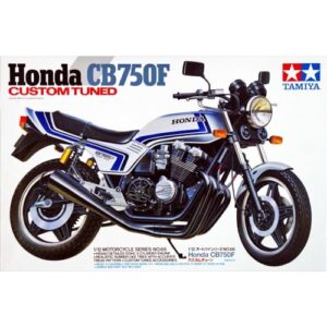 Tamiya 300014066 14066 Honda CB750F Custom Tuned (Ltd Edition) 1:12 Motorbike Model Kit, Multicoloured