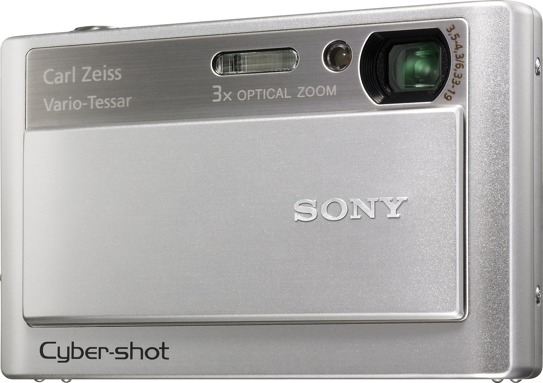 Sony Cybershot DSC-T20 8.1MP Digital Camera with 3x Optical Zoom and Super Steady Shot (Silver)