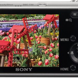 Sony Cybershot DSC-T20 8.1MP Digital Camera with 3x Optical Zoom and Super Steady Shot (Silver)