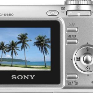 Sony Cybershot S650 7.2MP Digital Camera with 3x Optical Zoom (OLD MODEL)