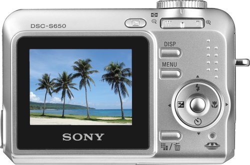 Sony Cybershot S650 7.2MP Digital Camera with 3x Optical Zoom (OLD MODEL)