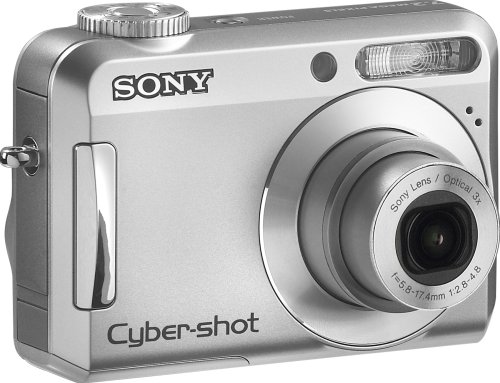 Sony Cybershot S650 7.2MP Digital Camera with 3x Optical Zoom (OLD MODEL)