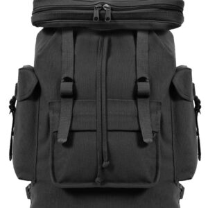 Black European Rucksack 20" x 13" x 7and half