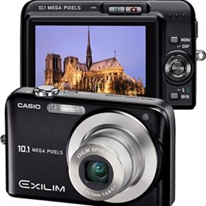 Casio Exilim EX-Z1050 10.1MP Digital Camera with 3x Anti Shake Optical Zoom (Black)